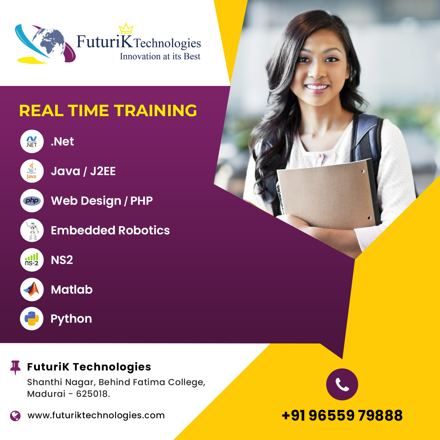 FuturiK Technologies - Project center in Madurai| Best Final Year Center in Madurai | Best ...